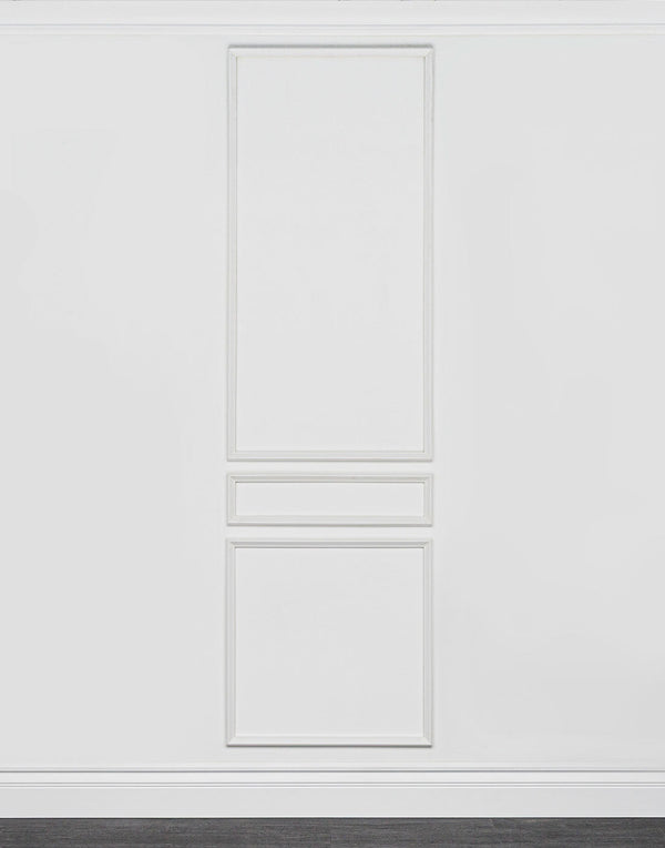 Removable & Reusable Classic Three Piece Wall Moulding Kit | Luxe ...